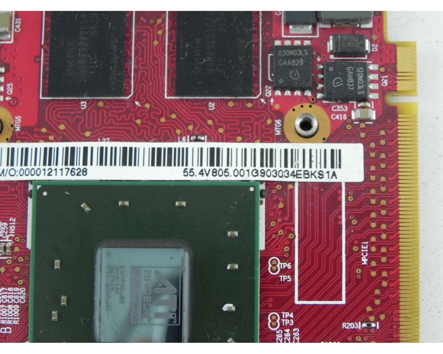 Купить ATI Mobility Radeon HD 3650 видеокарта для ноутбука НЕРАБОЧАЯ ...