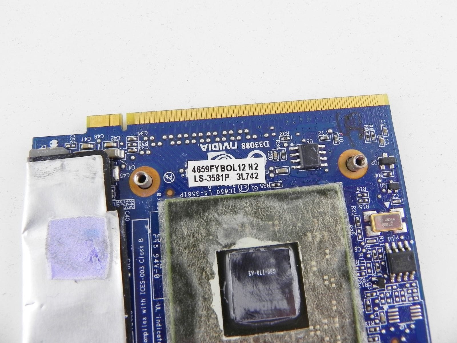 Купить nVidia GeForce 8600M GS видеокарта для ноутбука НЕРАБОЧАЯ G86 ...