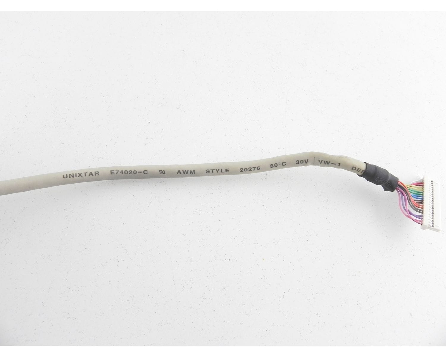 Купить Шлейф e74020-c awm style 20276 vw-1 80c 30v vw-1 от телевизора ...