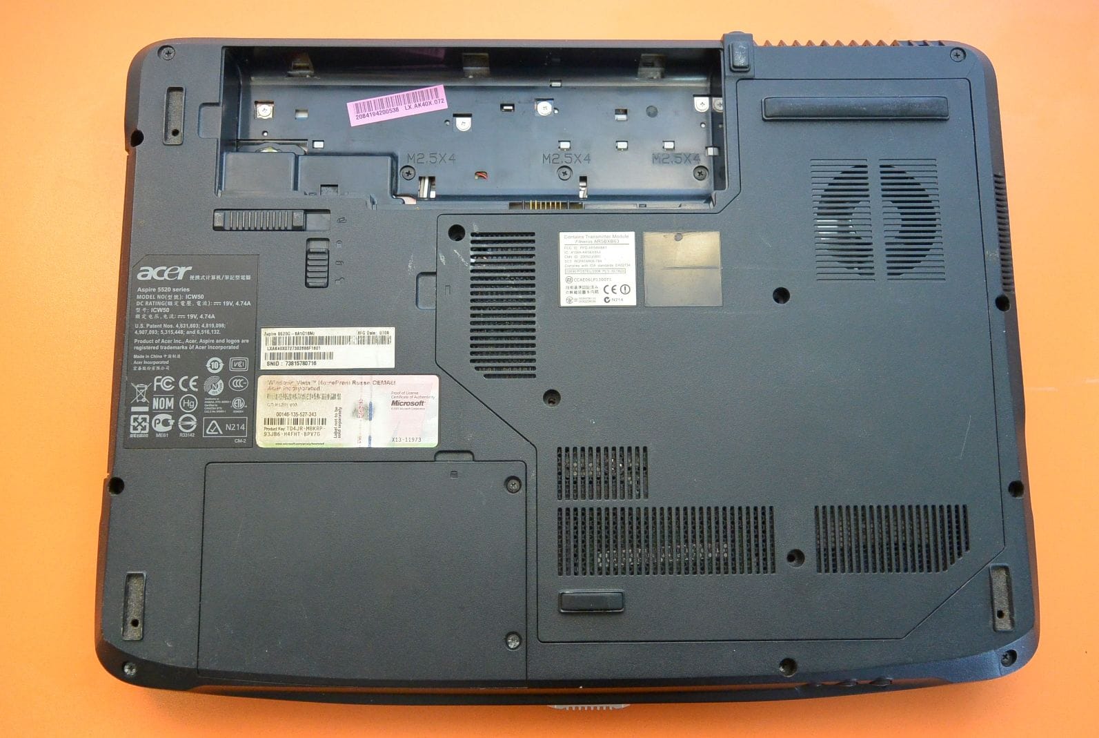 Купить Ноутбук Acer Aspire 5520 series ICW50 5520G-6A1G16Mi 15.4" не ...